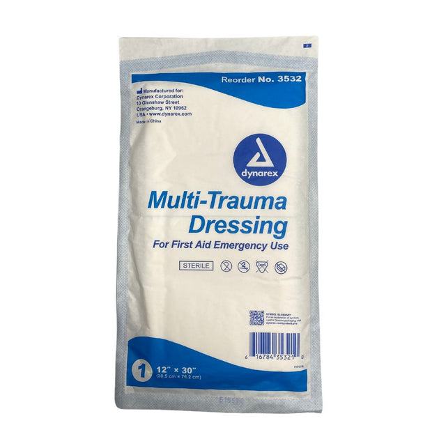 Multi-Trauma Dressing 12" x 30" | First Aid Kit Supplies | Medical Gear ...